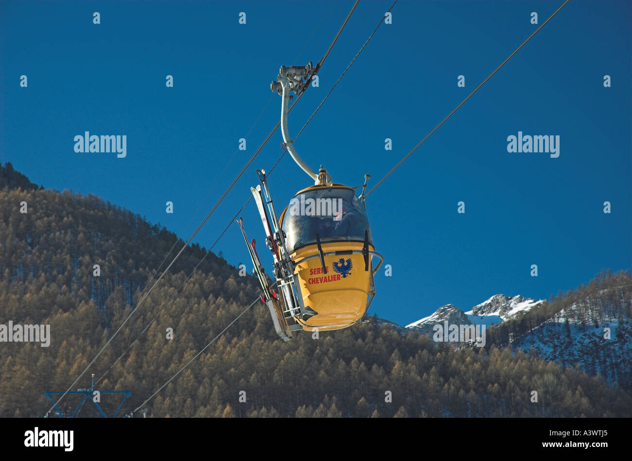 Serre chevalier in the french alps hi-res stock photography and images ...