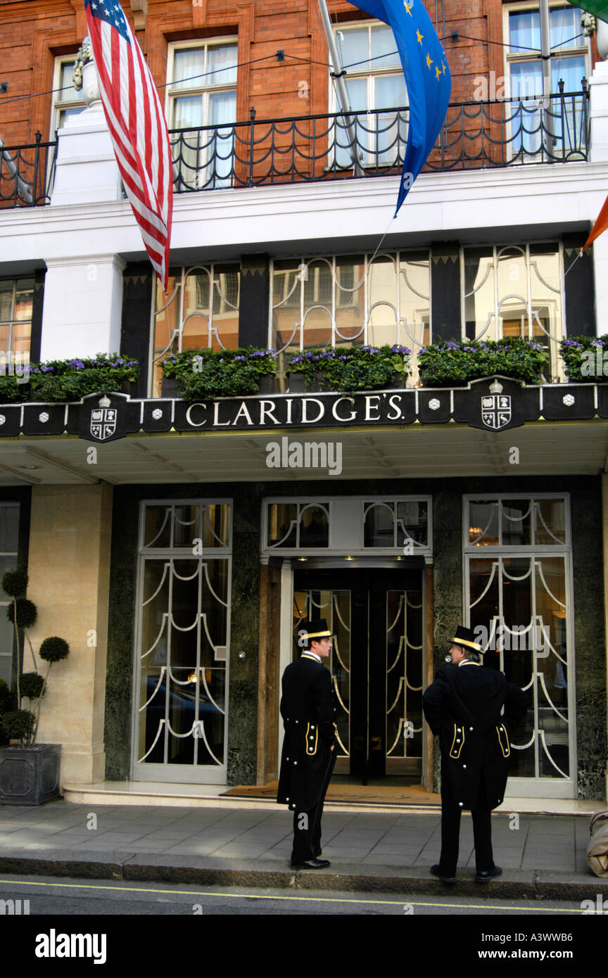 Claridge's Hotel, Mayfair, London, England, UK Stock Photo - Alamy