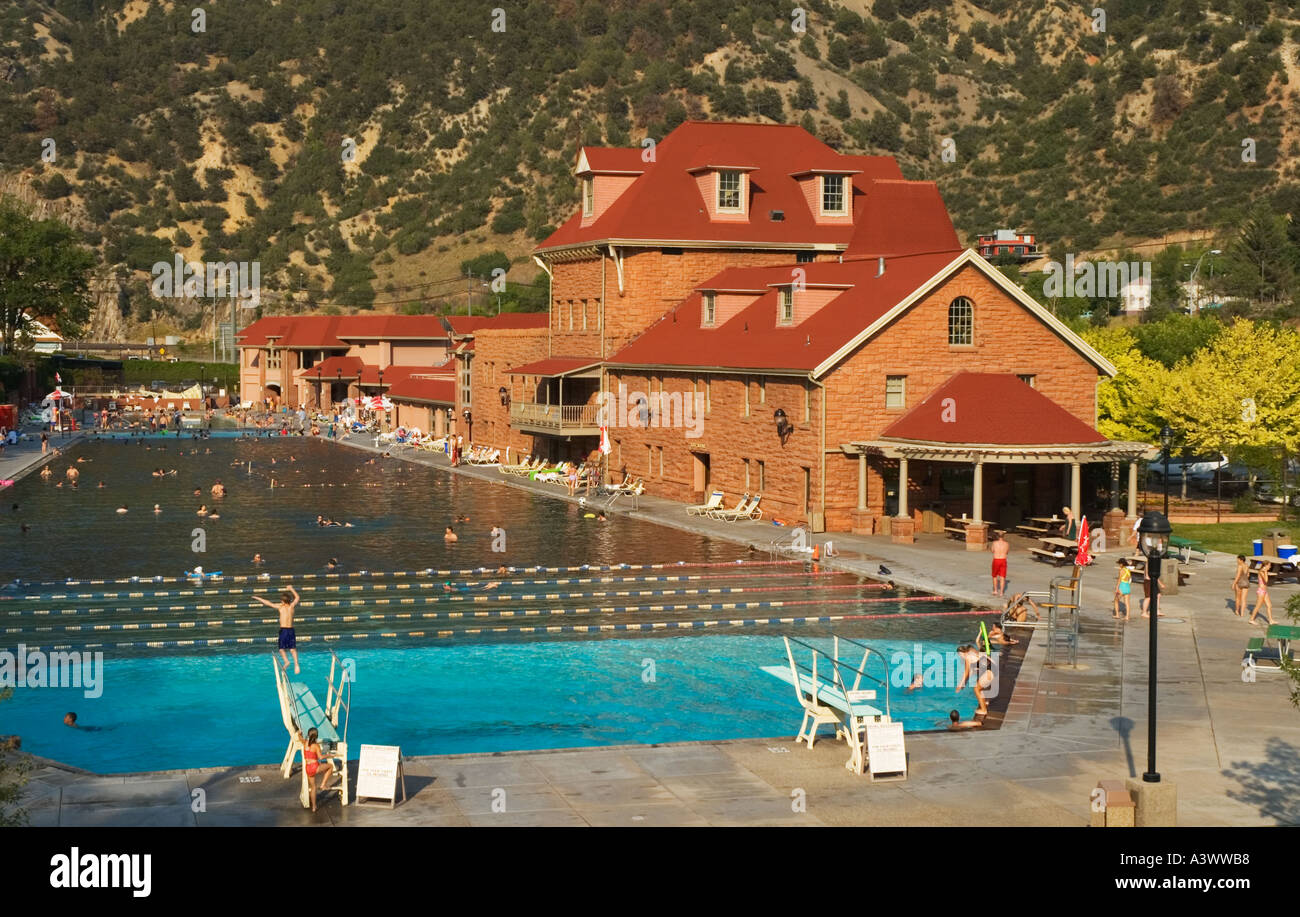 Colorado Glenwood Springs Hot Springs Pool Stock Photo - Alamy
