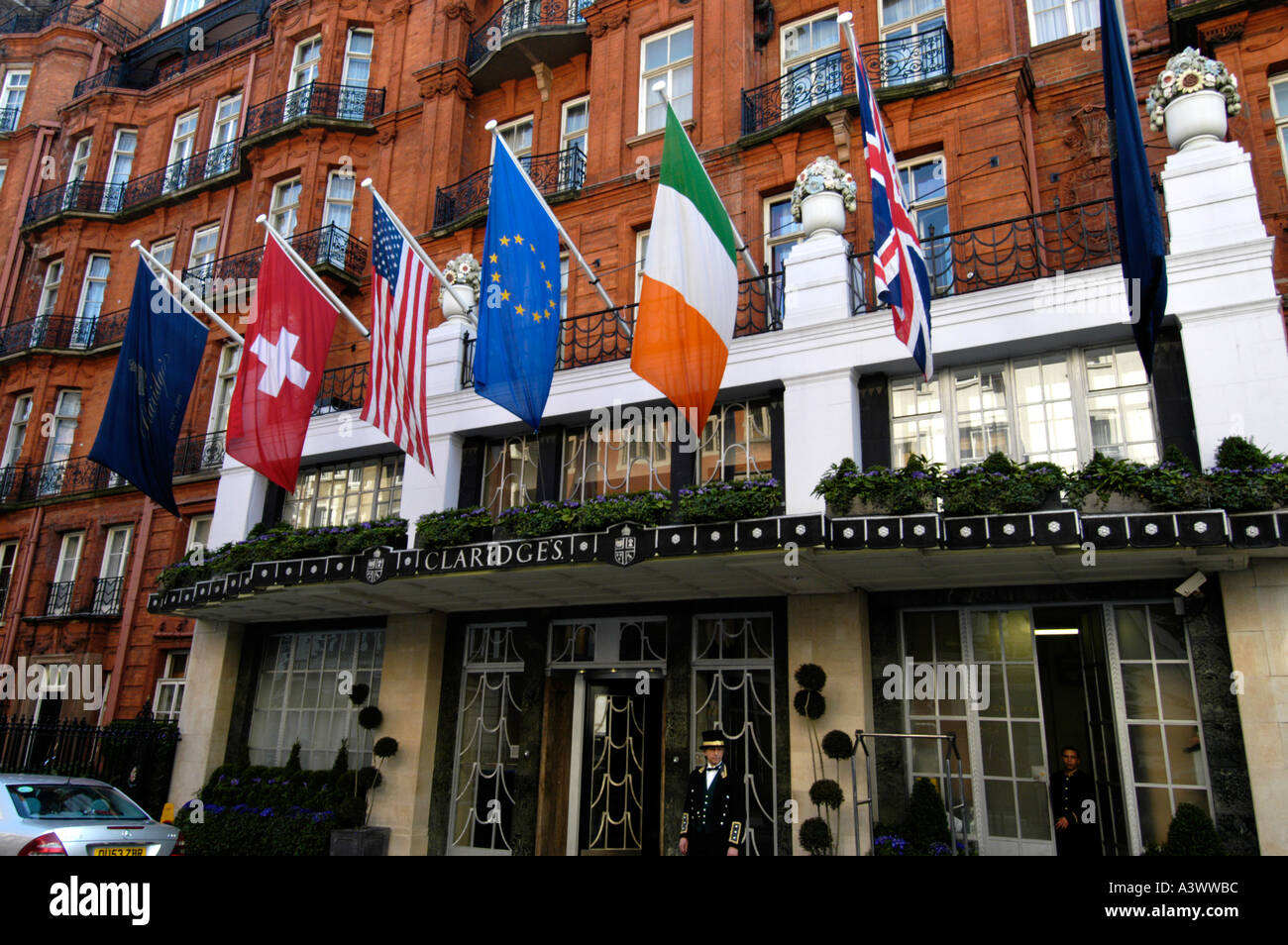 Claridge's Hotel, Mayfair, London, UK Stock Photo - Alamy