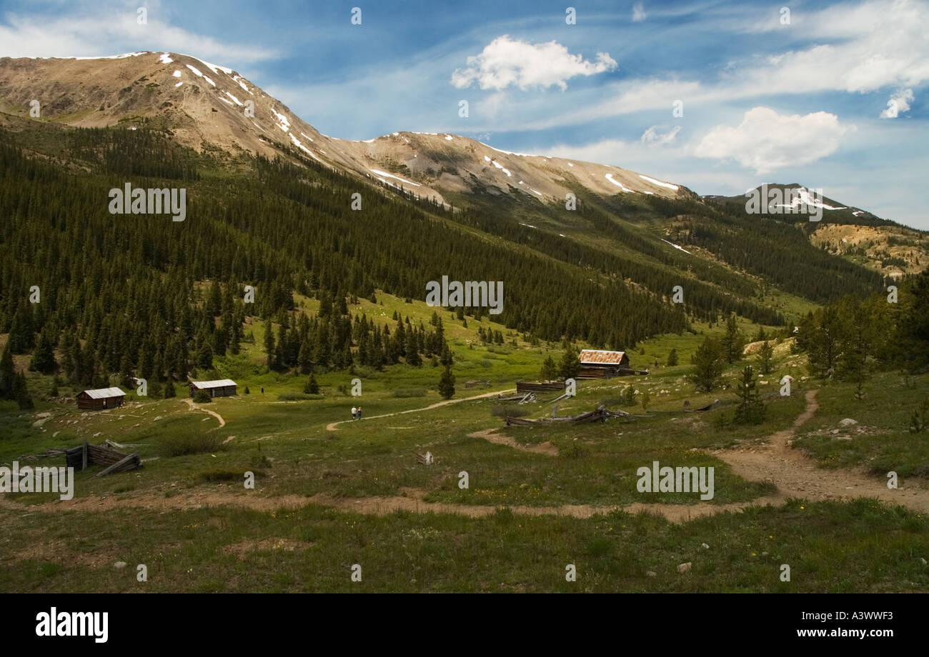 Colorado Independence Ghost Town Stock Photo - Alamy