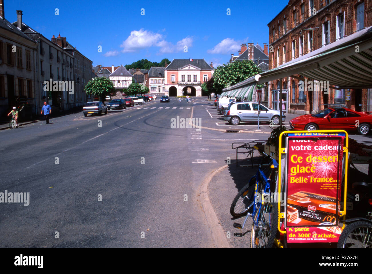 French Ardennes town of Signy l'Abbaye Stock Photo - Alamy