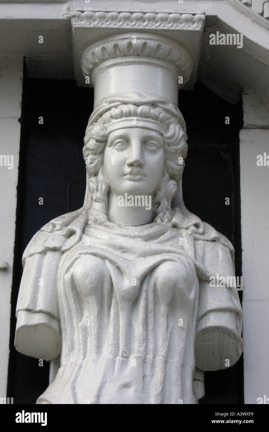 white lady statue Montpellier Walk Cheltenham Cotswolds Gloucestershire ...