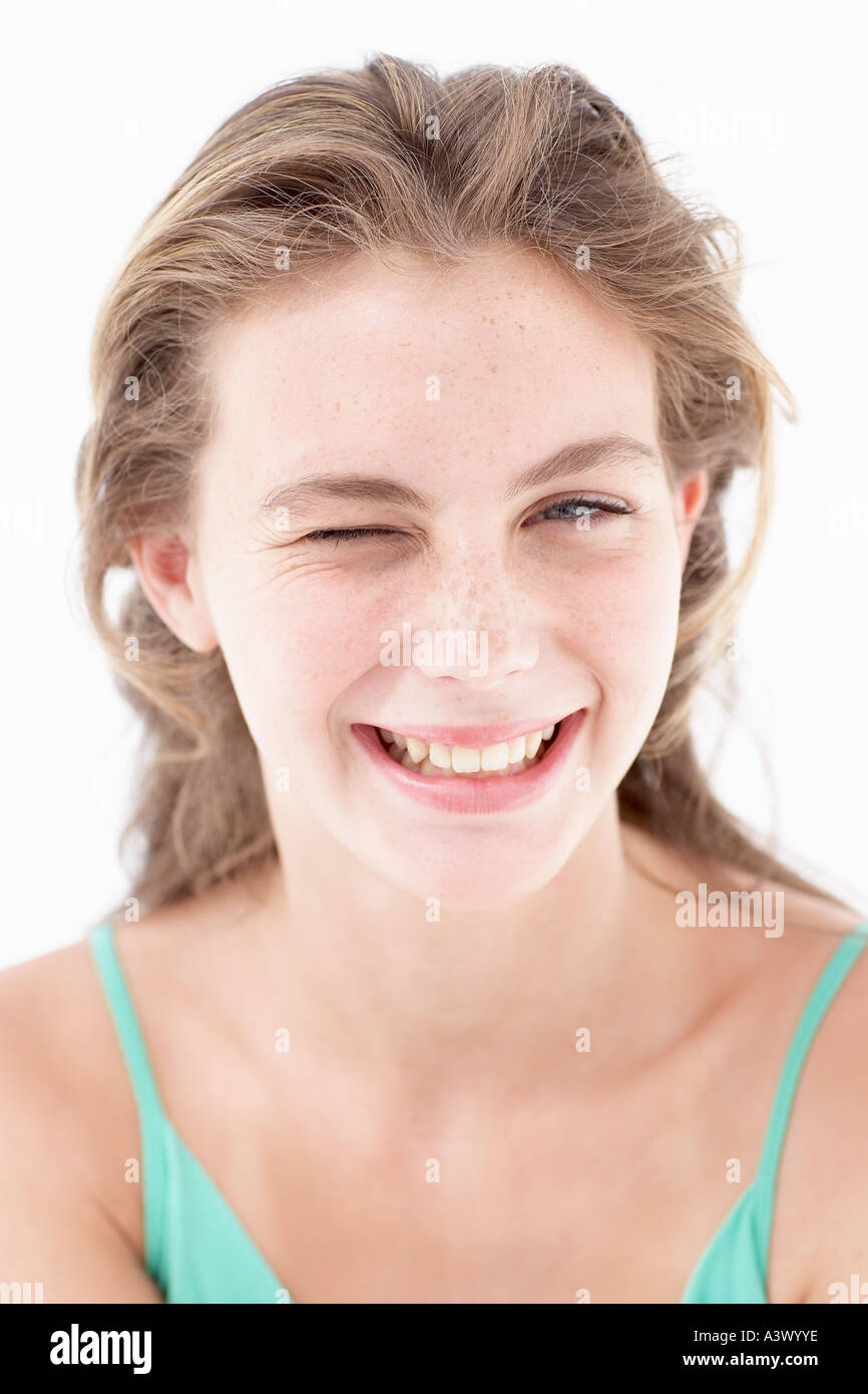 Smiling head shots of half length hi-res stock photography and images ...
