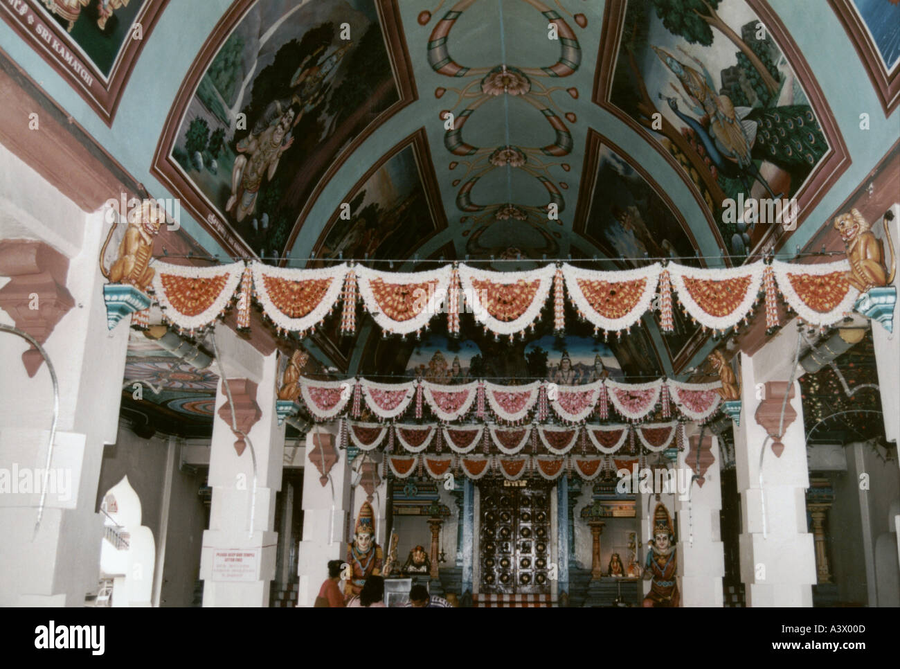 Inside sikh temple in Singapore Stock Photo - Alamy