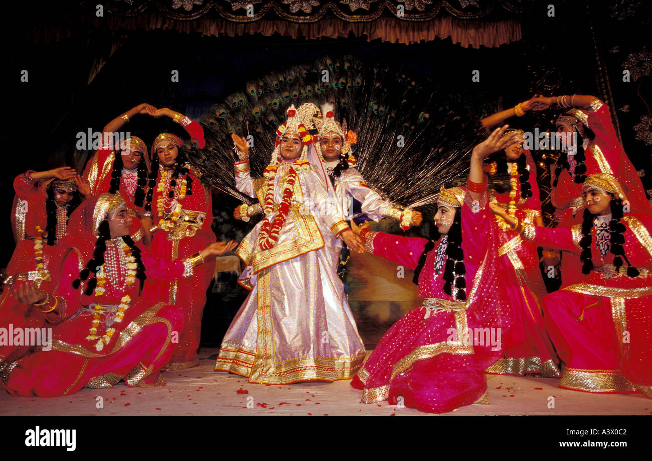 india uttar pradesh vrindavan Ras Lila show in Vrindavan Ras Lila ...