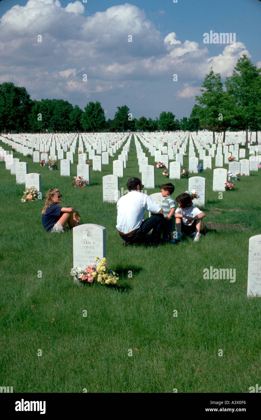 Children visiting graveyard hi-res stock photography and images - Alamy