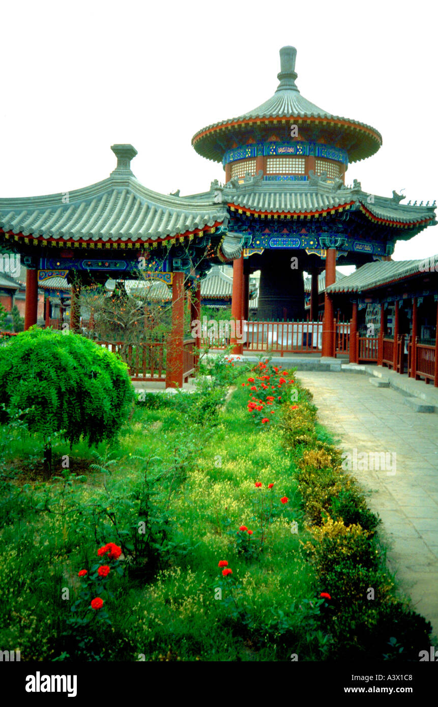 Garden walk of the Summer Palace Beijing China Stock Photo - Alamy