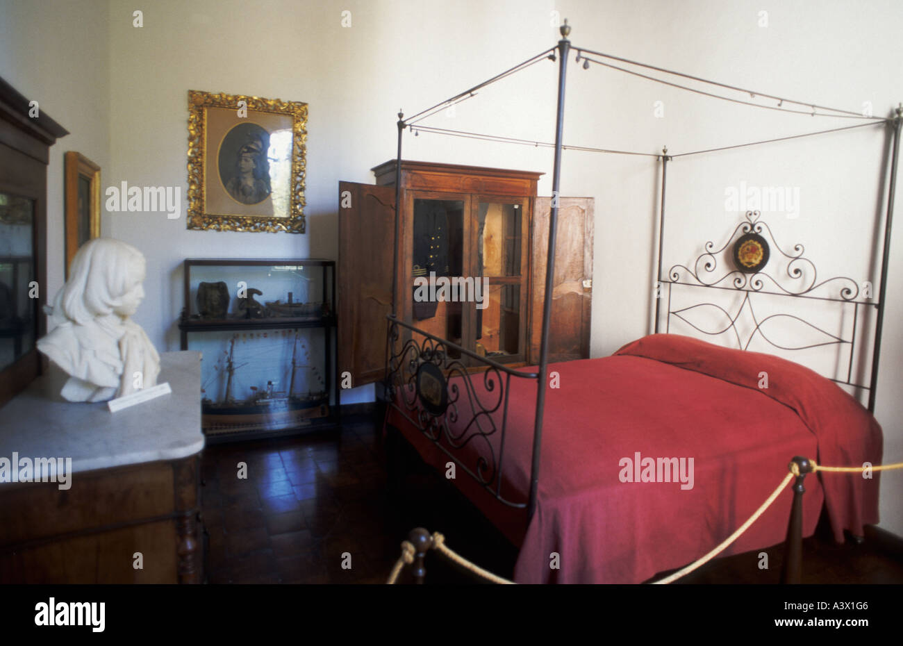 sleeping room Garibaldi House Caprera La Maddalena Costa Smeralda ...