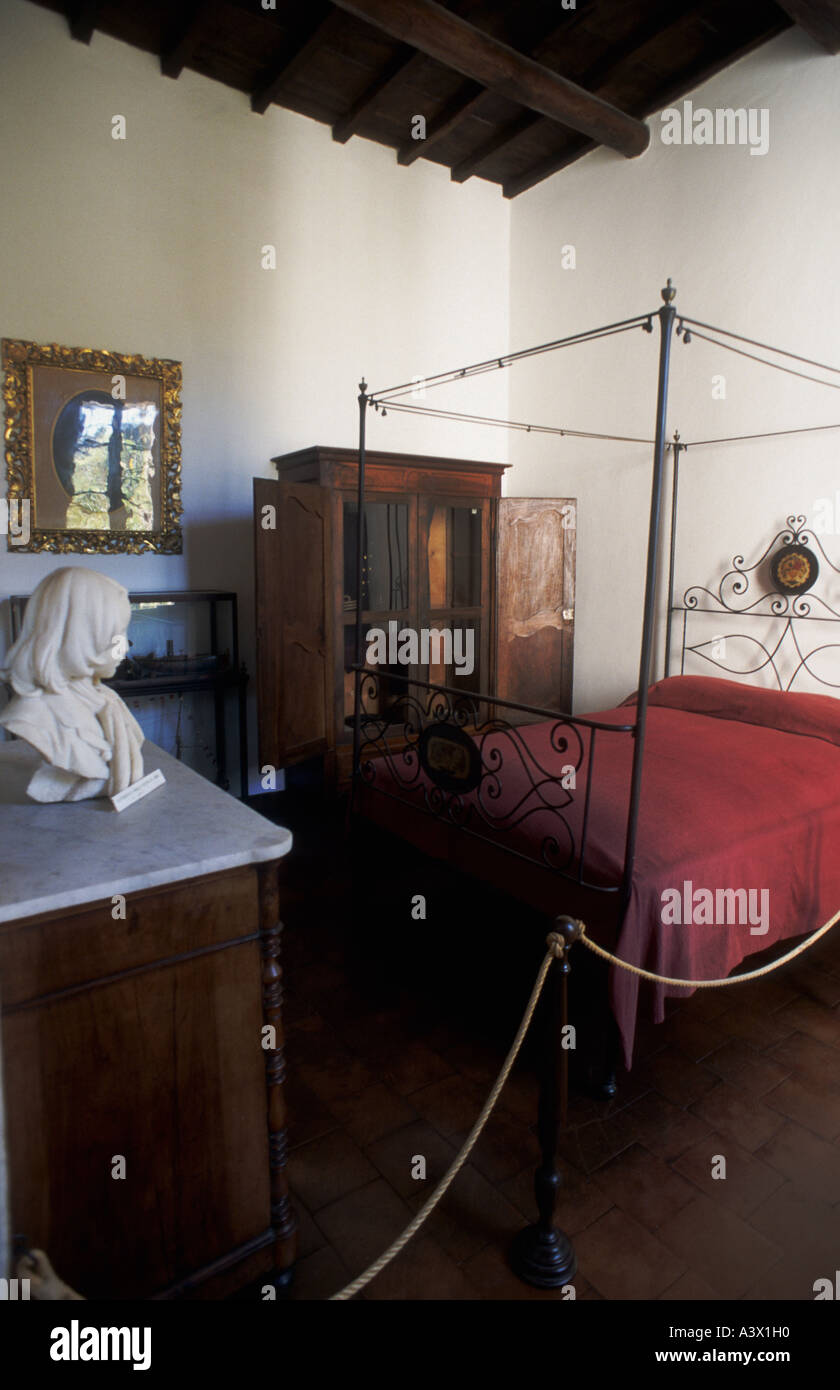 sleeping room Garibaldi House Caprera La Maddalena Costa Smeralda ...