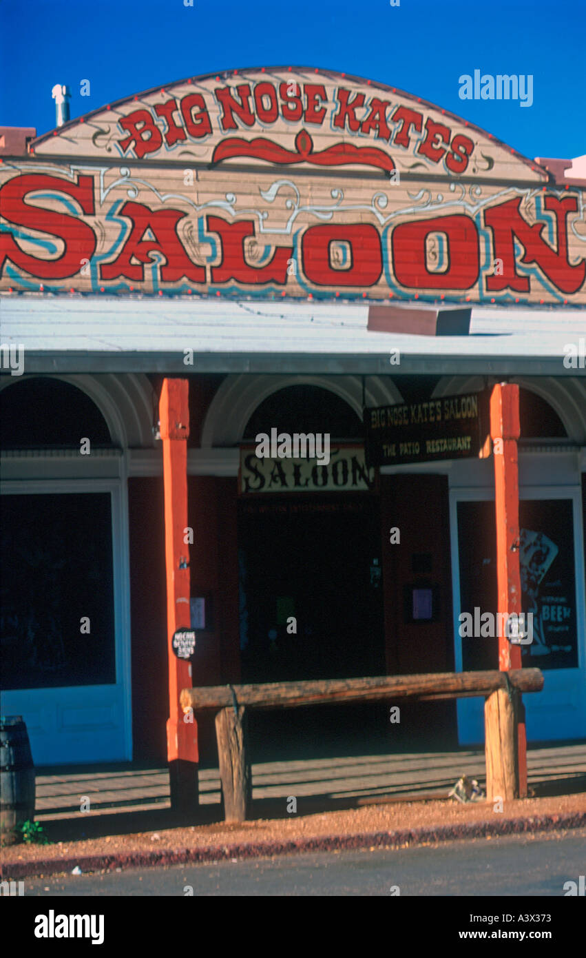 Big Nose Kates Saloon Tombstone Arizona USA Stock Photo - Alamy