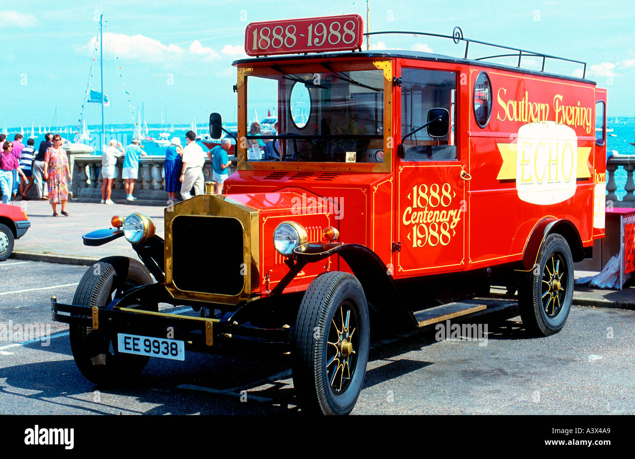 Newspaper delivery truck hi-res stock photography and images - Alamy