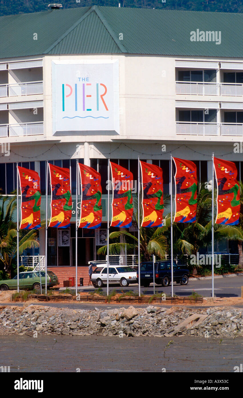 The Pier hotel and waterfront shopping arcade Cairns Queensland ...