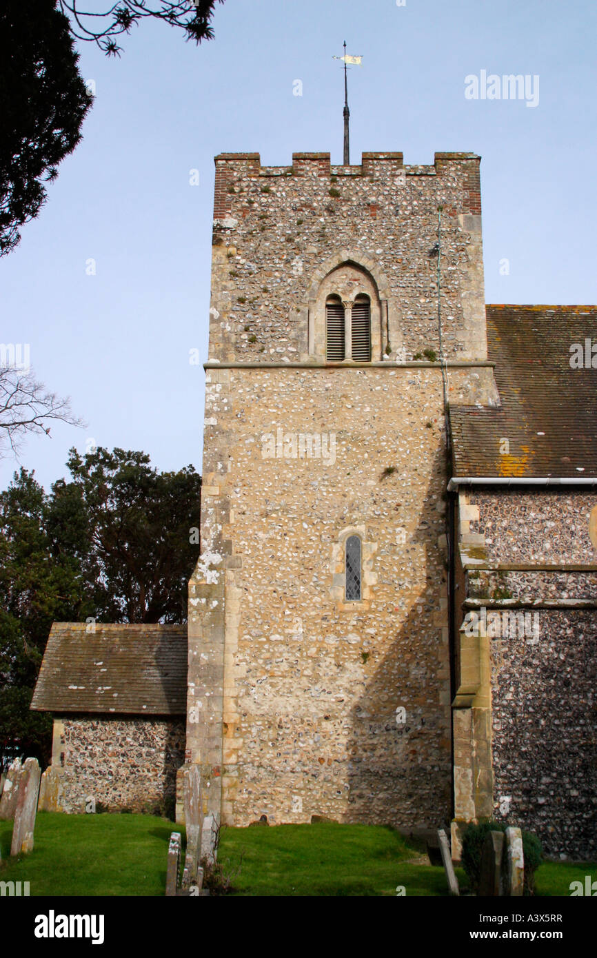 The church of St Peter and St Paul, Rustington Village, West Sussex ...