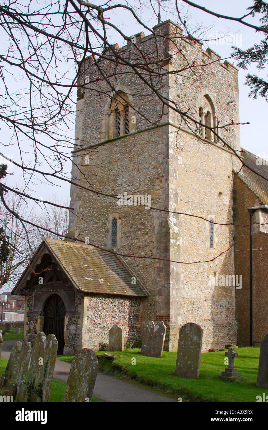 The church of St Peter and St Paul, Rustington Village, West Sussex ...