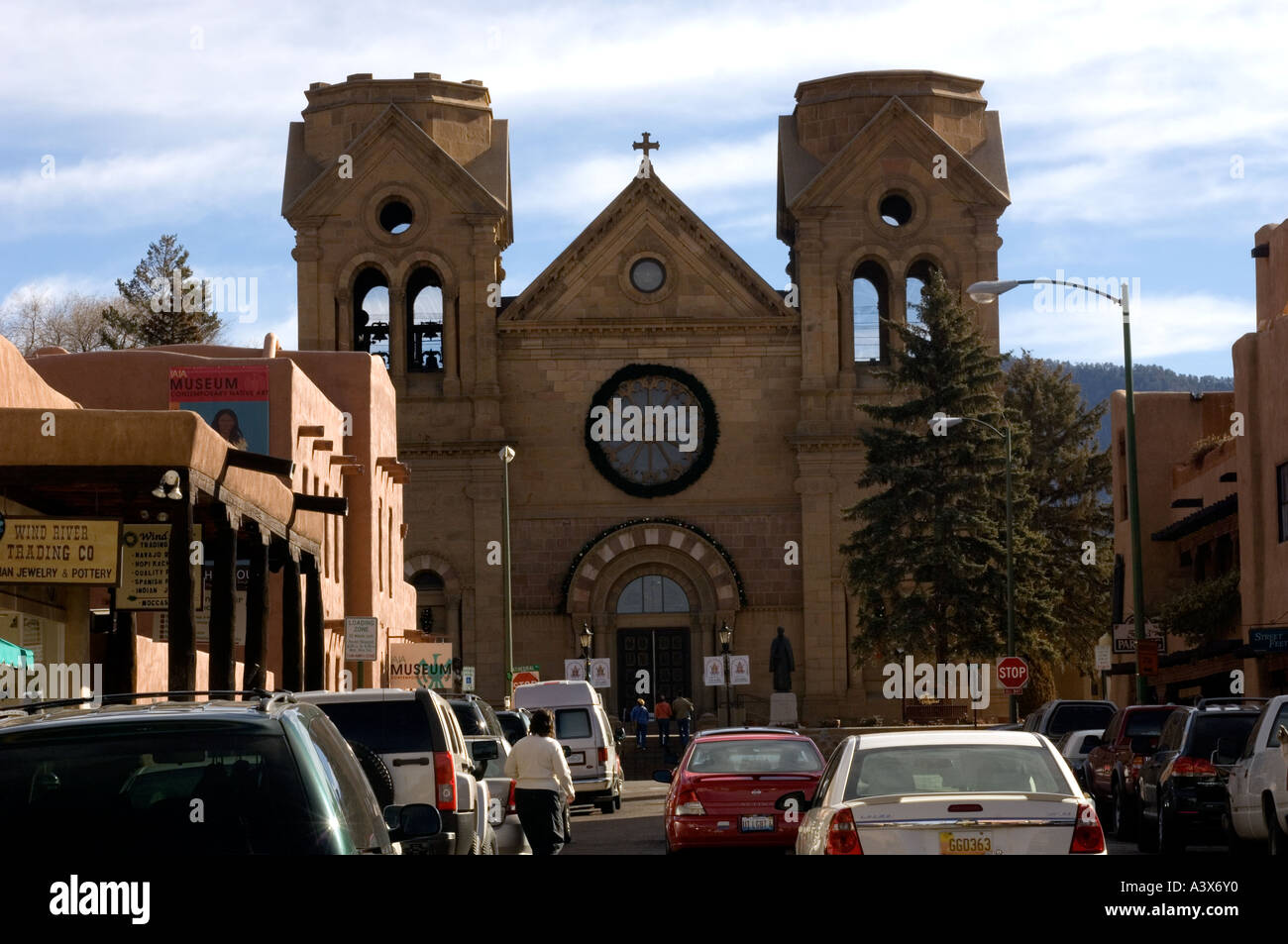 St Francis Basilla Cathedral in Santa Fe New Mexico Built in 1869 by ...