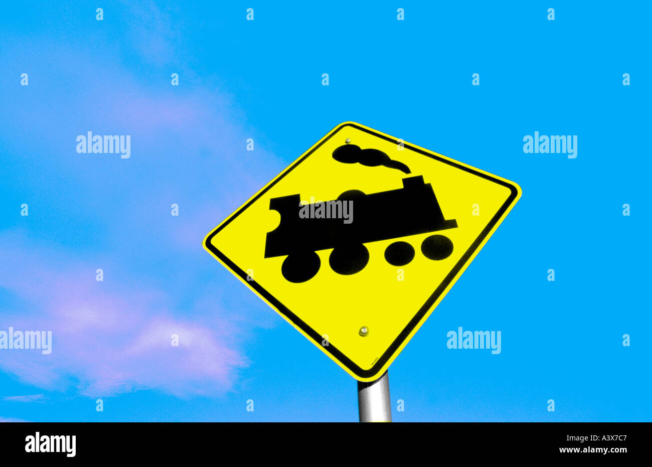transport train signs, photo by Bruce Miller Stock Photo - Alamy