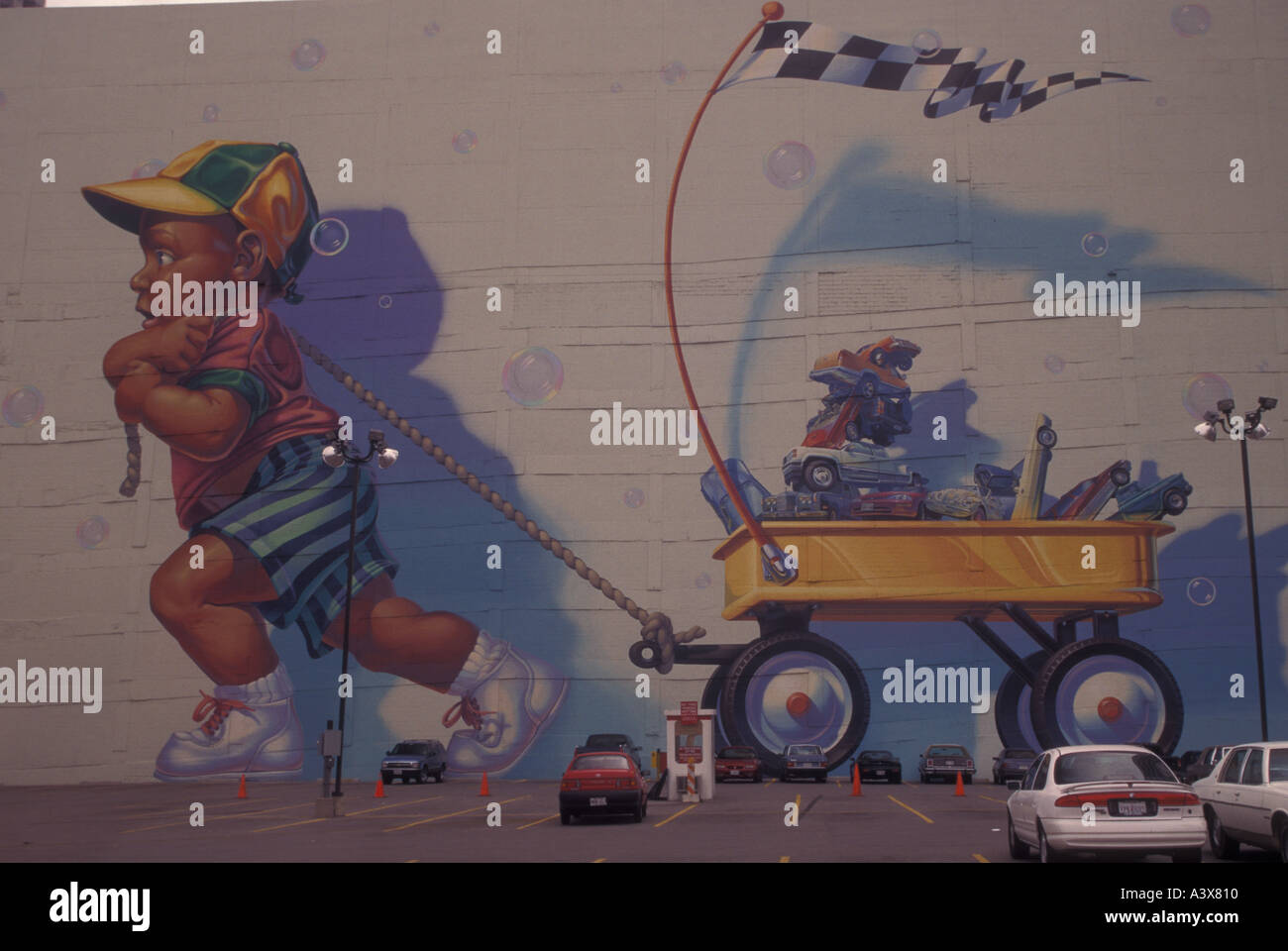 Wall mural dallas hi-res stock photography and images - Alamy