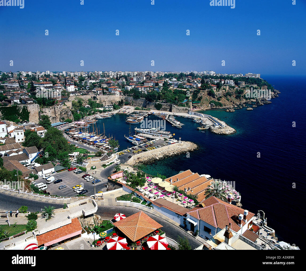 geography / travel, Turkey, Antalya, city views, cityscape old town ...