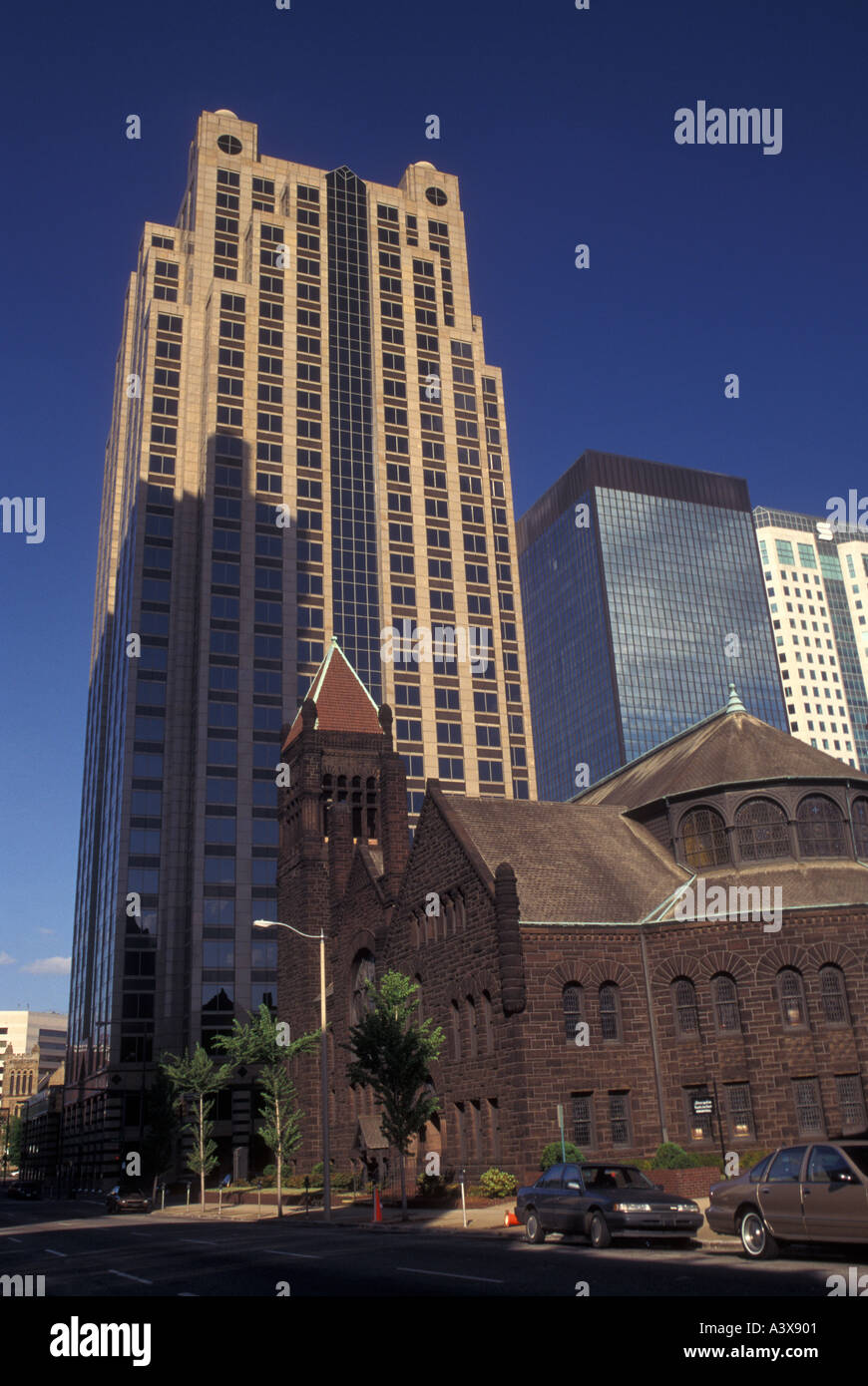 Skyline downtown birmingham alabama usa hi-res stock photography and ...