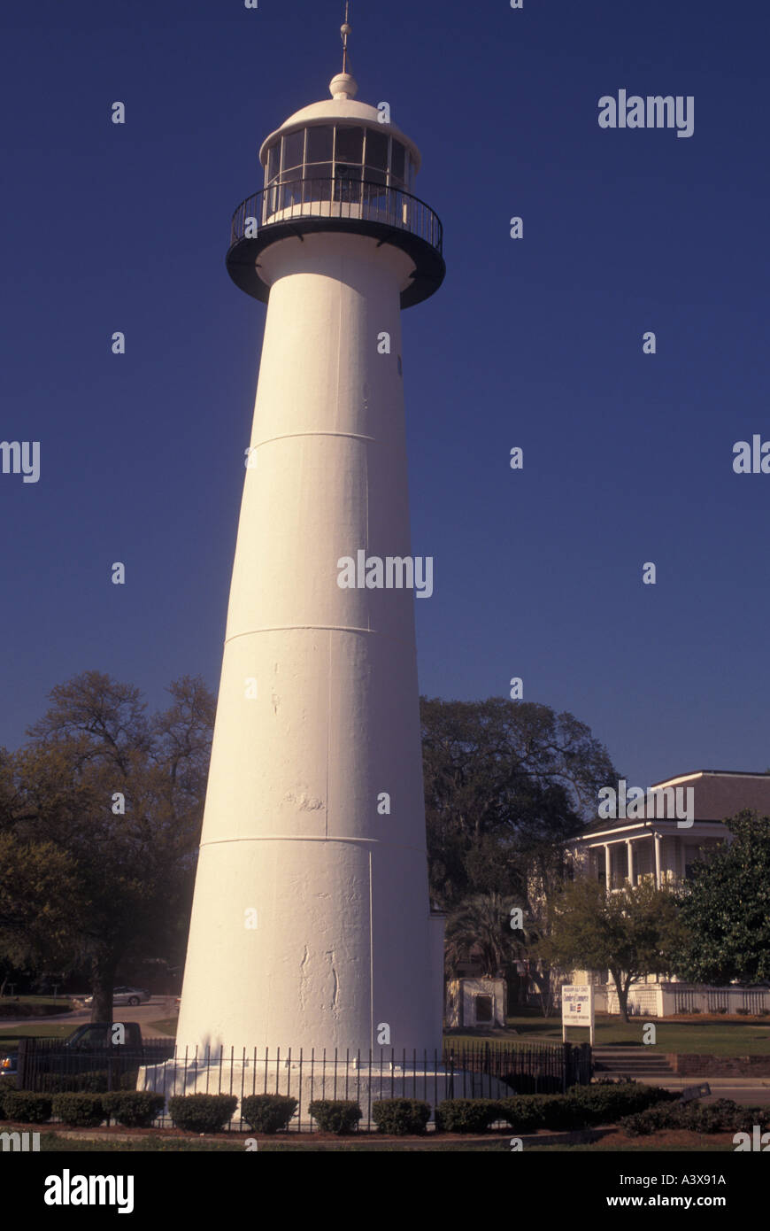 Biloxi light historic lighthouse hi-res stock photography and images ...