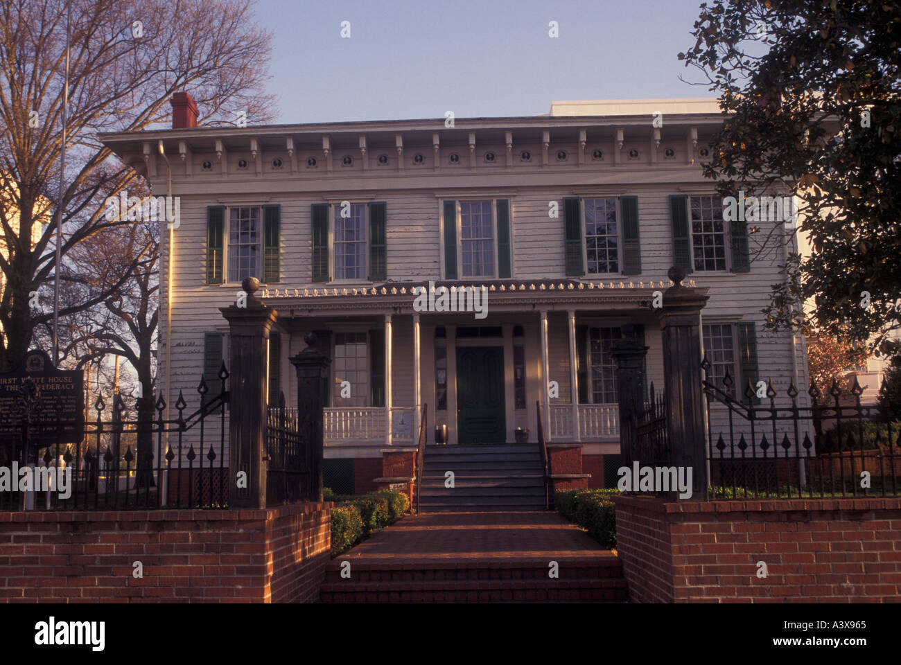 Confederacy white house alabama hi-res stock photography and images - Alamy