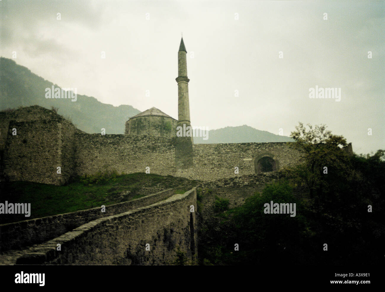 Medieval castle at Travnik, Bosnia & Herzogovinia Stock Photo - Alamy