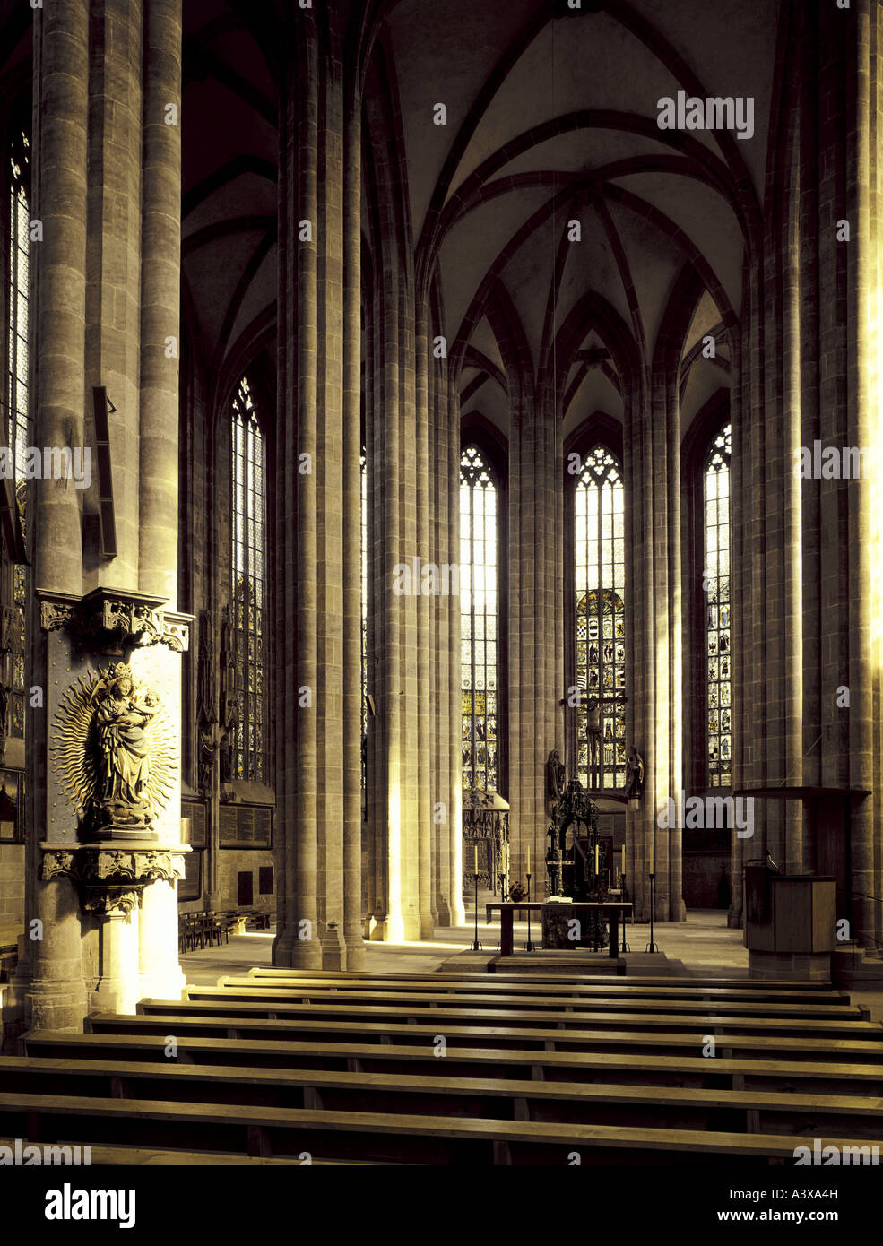 geography/travel, Germany, Bavaria, Nuremberg, churches, Saint Sebald ...