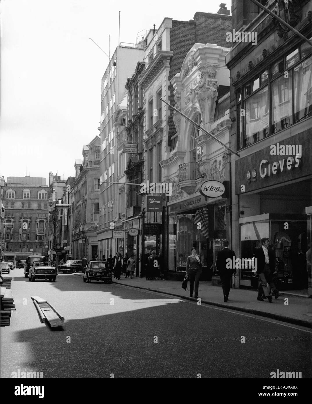 1950s london street hi-res stock photography and images - Alamy