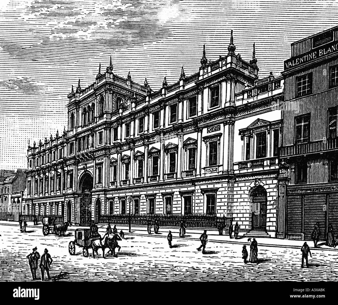 The society of antiquaries burlington house Black and White Stock ...