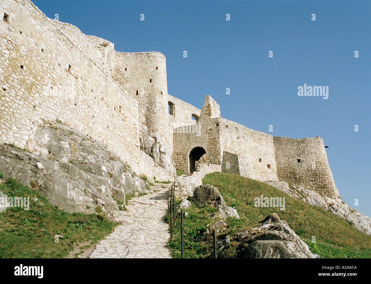 Spissky Hrad (Spis Castle) Slovakia Stock Photo - Alamy