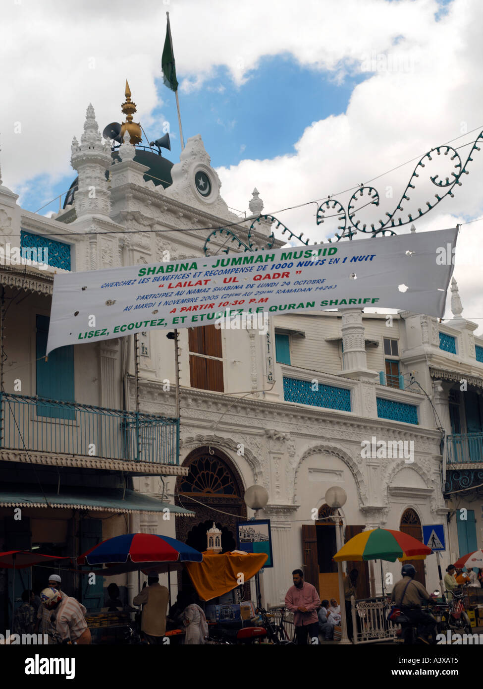 Port Louis Mauritius Jummah Masjid Mosque Outside Stock Photo - Alamy