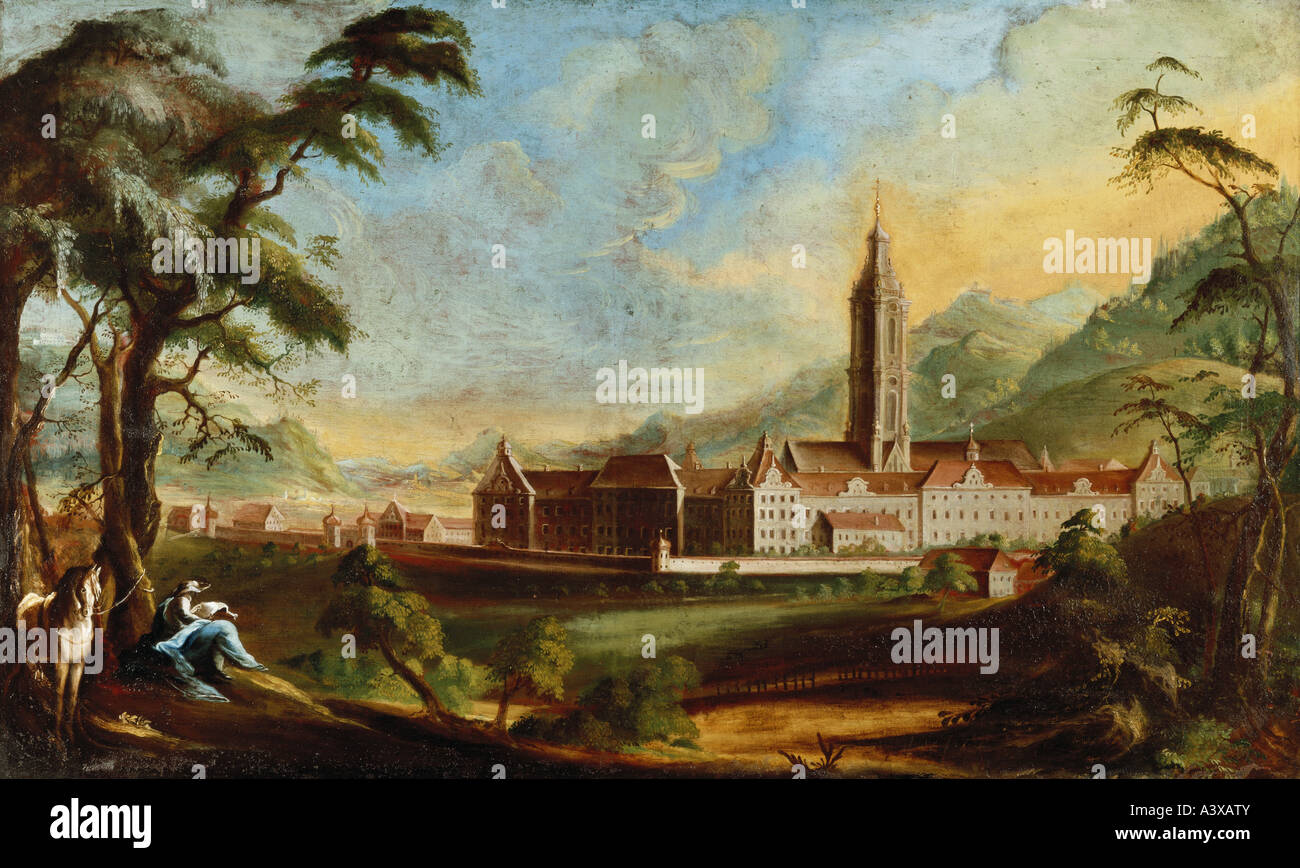 Catholic church painting landscape hi-res stock photography and images ...