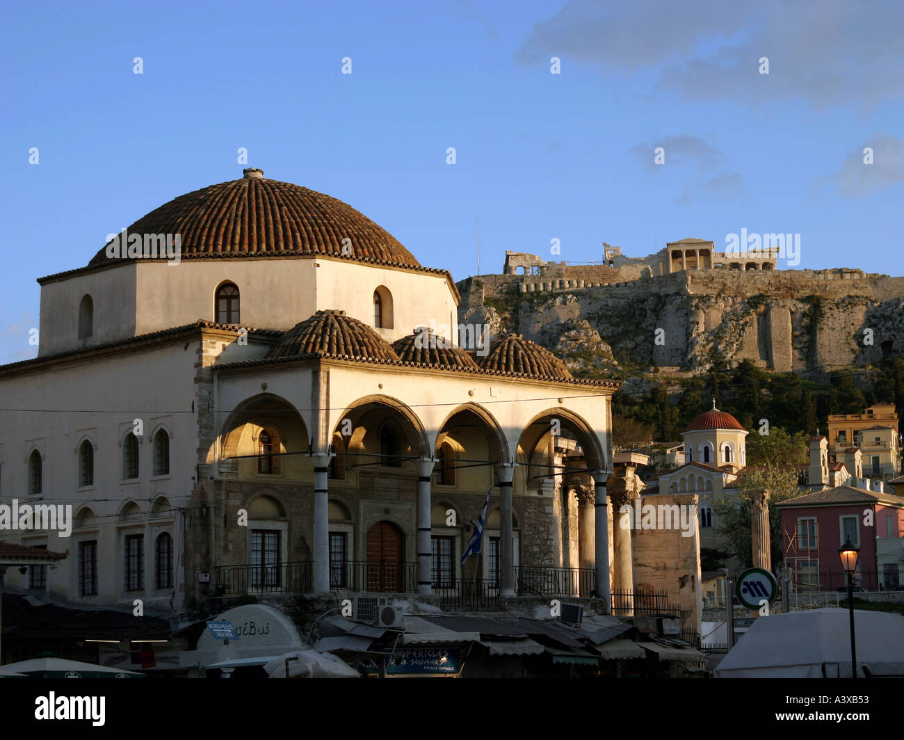 Athens Greece the Tzistarakis Mosque Monastiraki Stock Photo - Alamy
