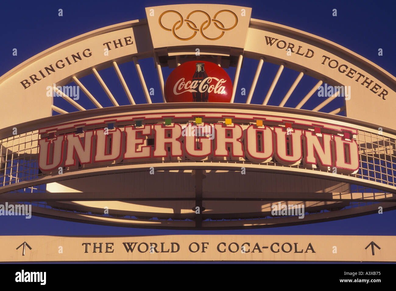 Coca cola underground atlanta hi-res stock photography and images - Alamy