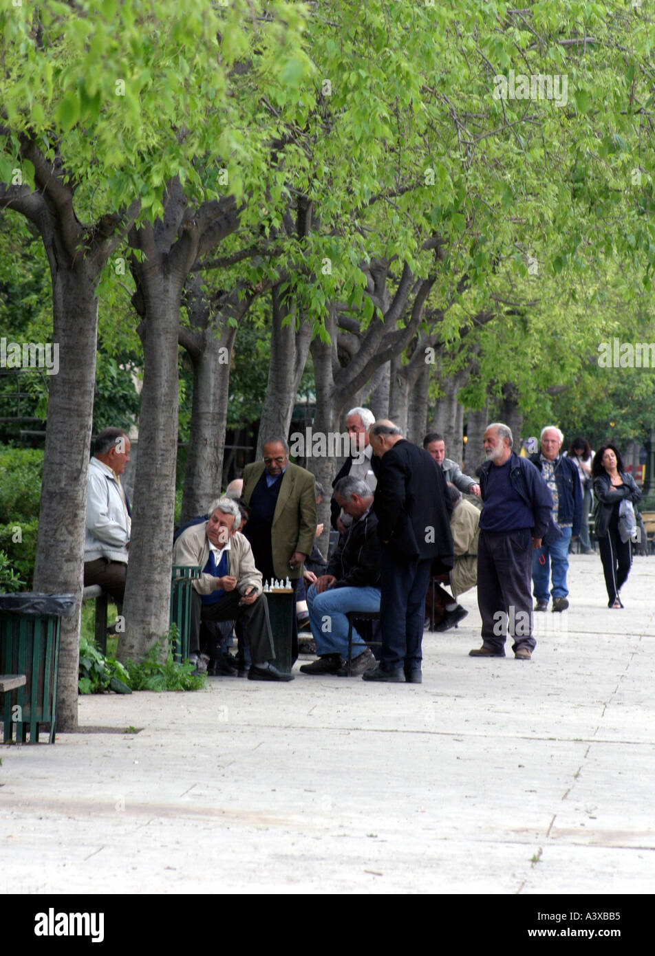 ATHENS GREECE Street Scene Photograph Stock Photo - Alamy