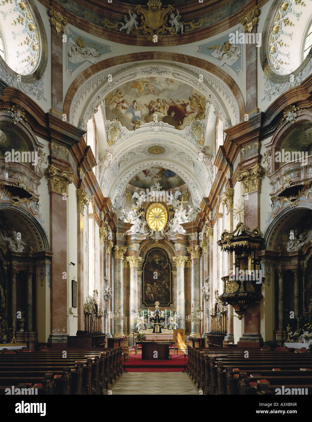 geography/travel, Austria, Lower Austria, Altenburg, churches and ...