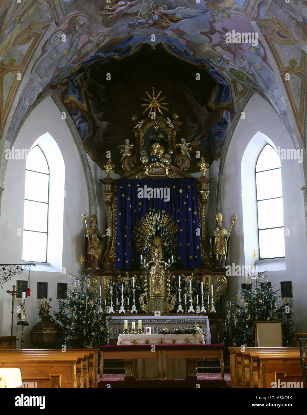 Interior church st ulrich hi-res stock photography and images - Alamy