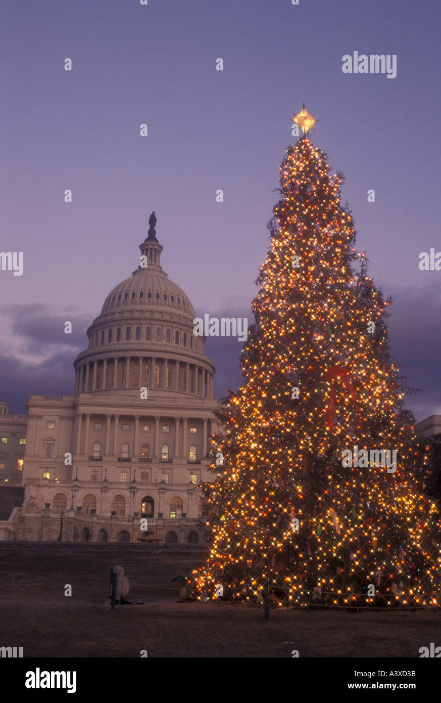 Washington dc christmas decorations hi-res stock photography and images ...