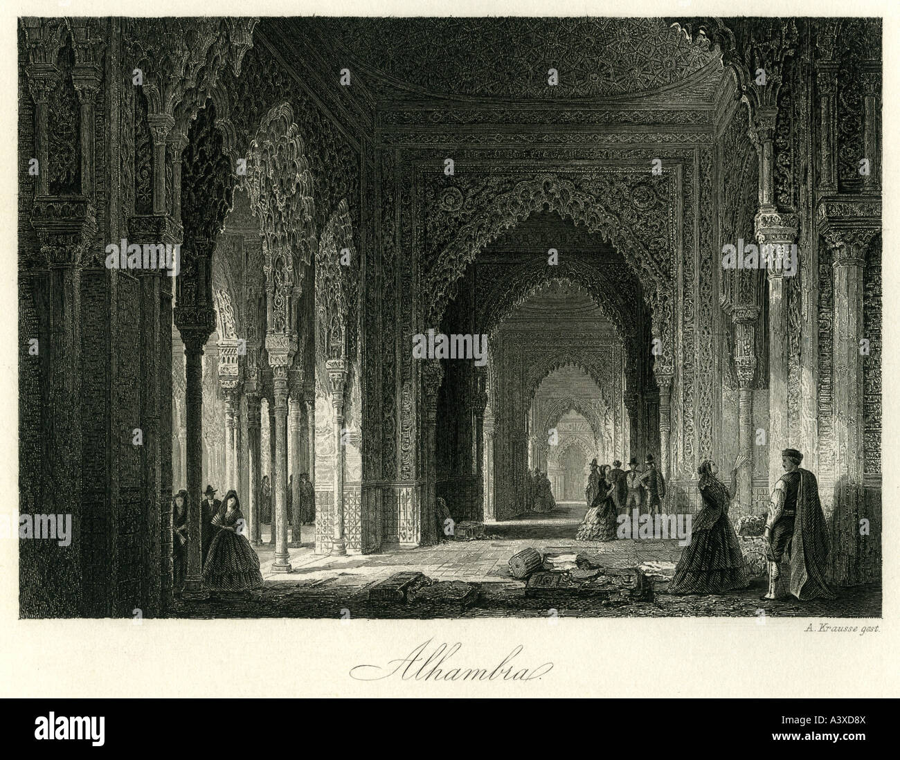 The alhambra interior hi-res stock photography and images - Alamy