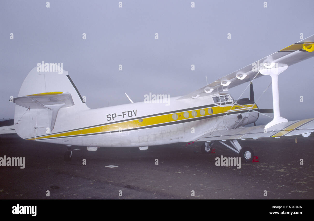 Antonov An-2 Colt interior of Cockpit. Agricultural and Utility ...