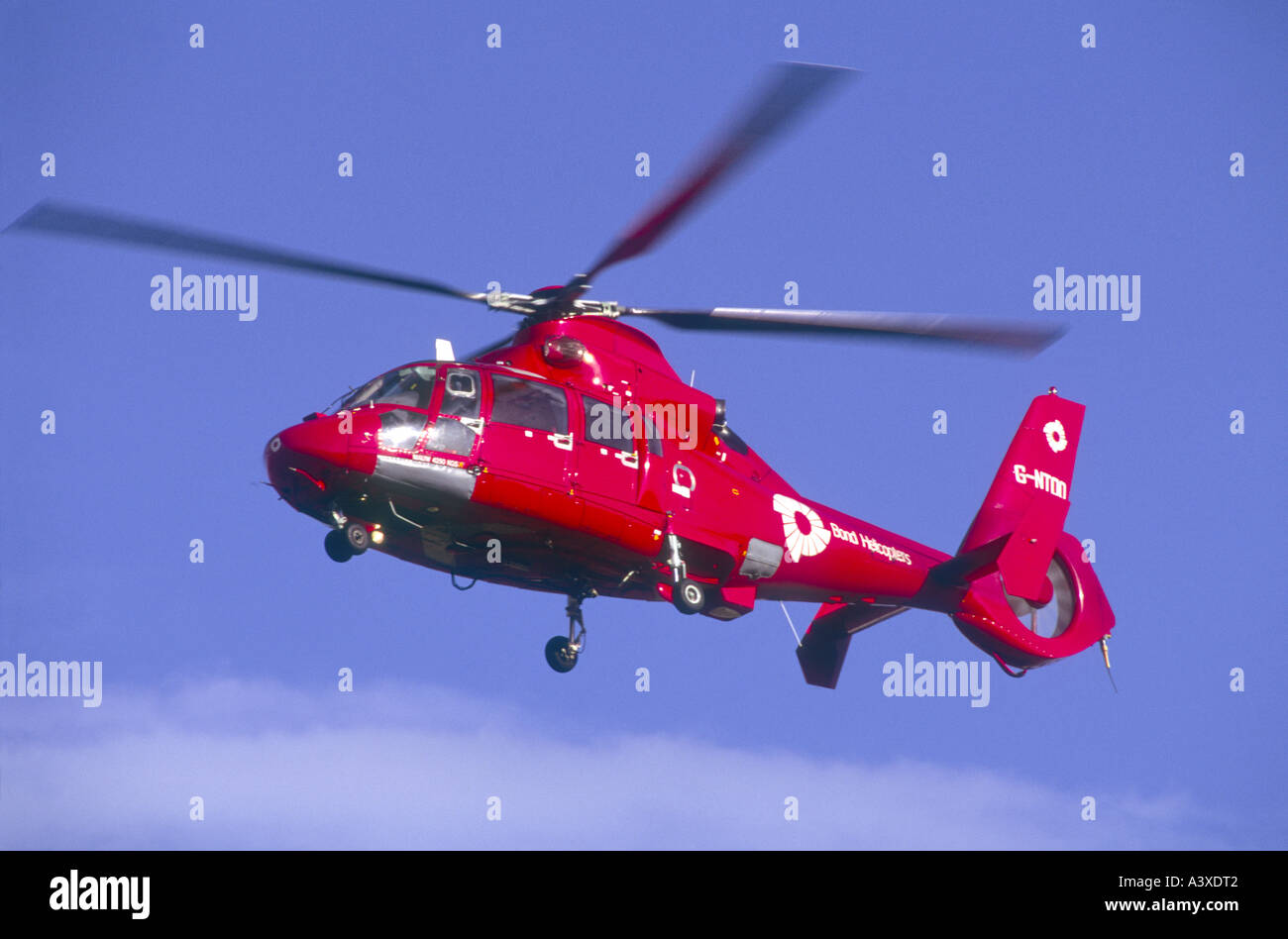 Aerospatiale Dauphine 365 of Bond Helicopters Aberdeen. GAV 2194-220 ...