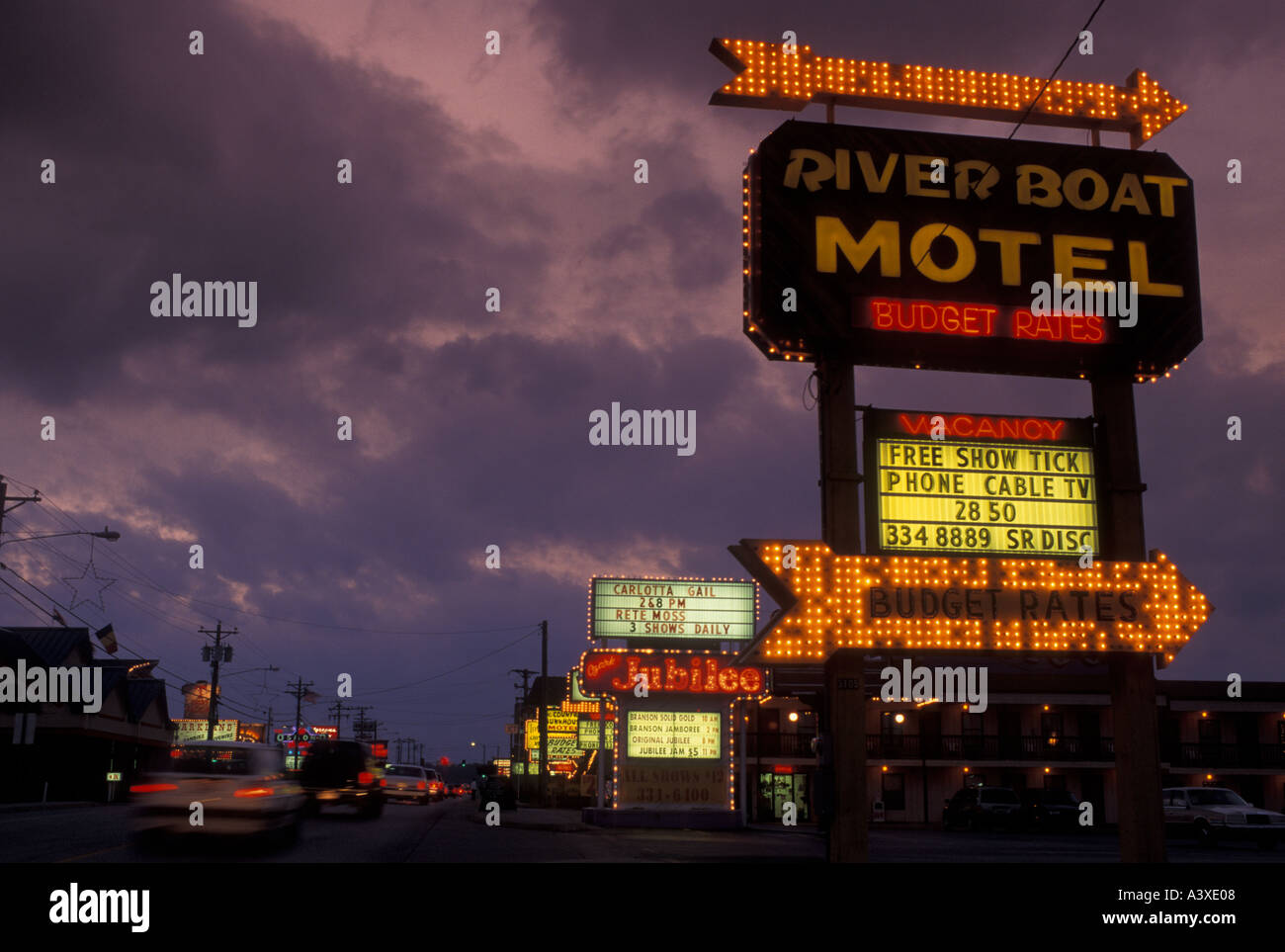 Branson strip hi-res stock photography and images - Alamy