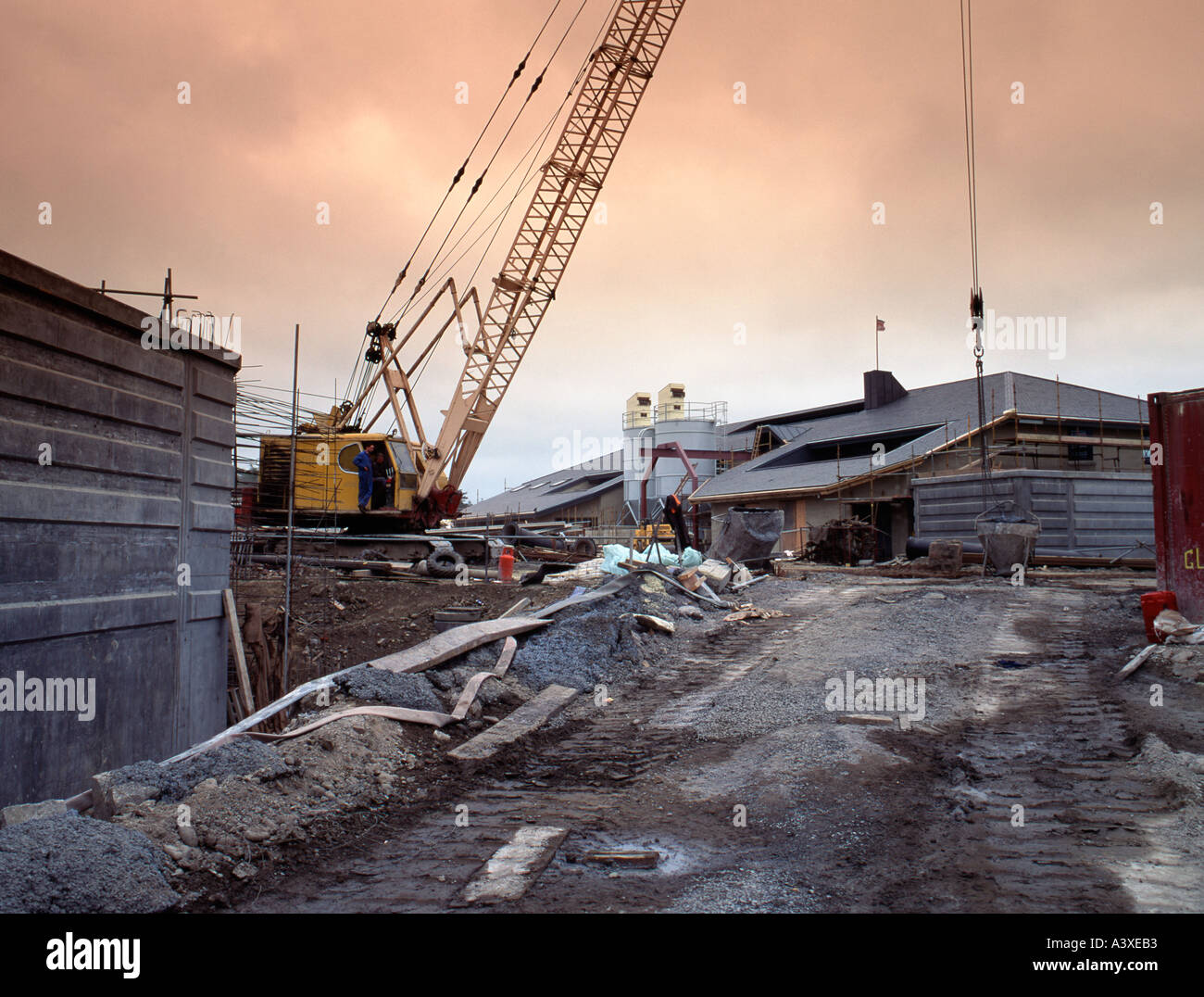 Construction of a water treatment works; at Whittle Dene ...