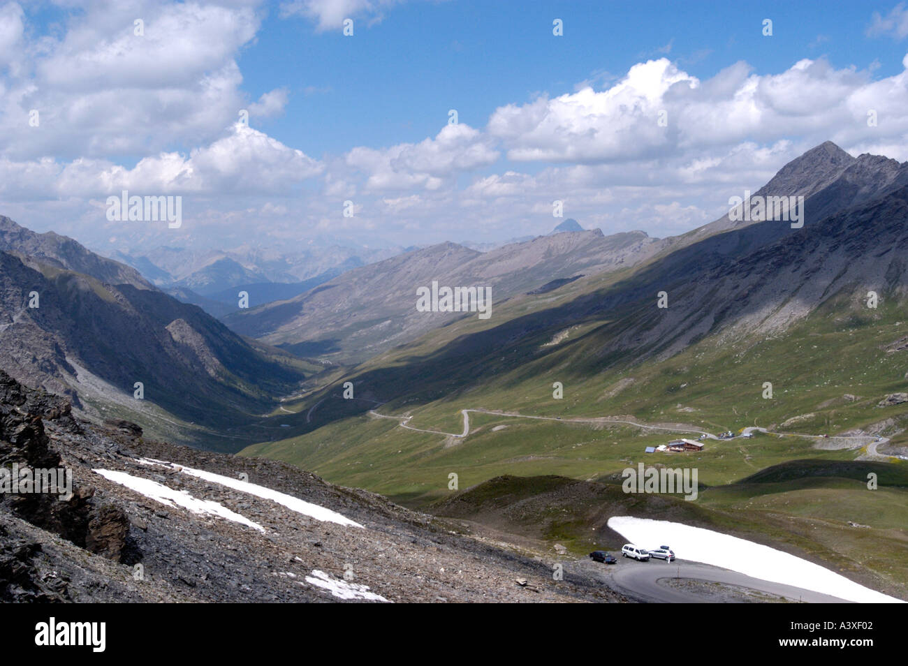 Col Angel Hautes Alpes France Stock Photo - Alamy