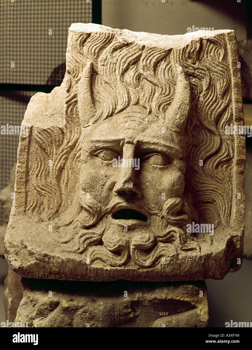 River god rhenus bicornis hi-res stock photography and images - Alamy