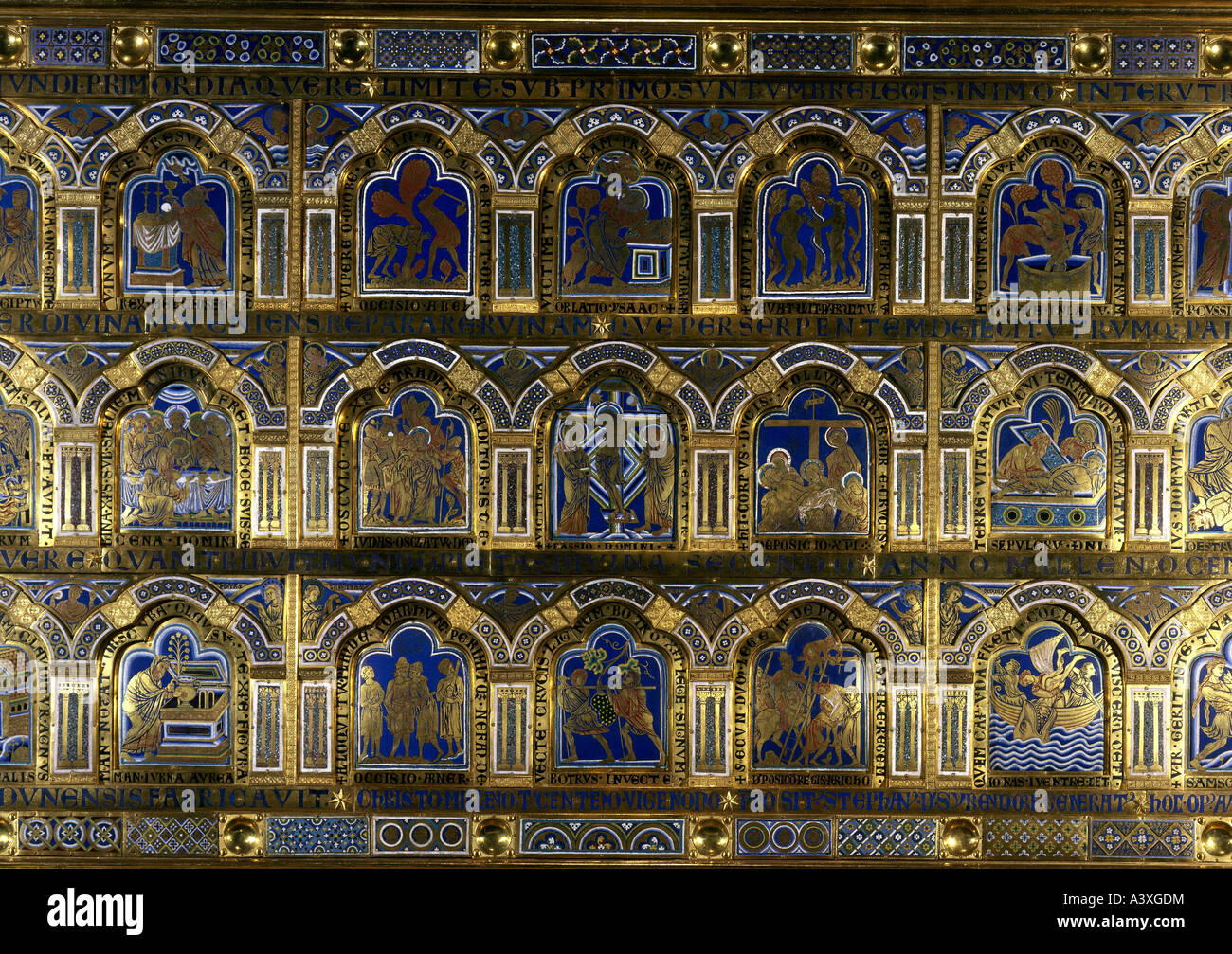 fine arts, Nicholas of Verdun, altars, Verdun altar, circa 1171 - 1181 ...