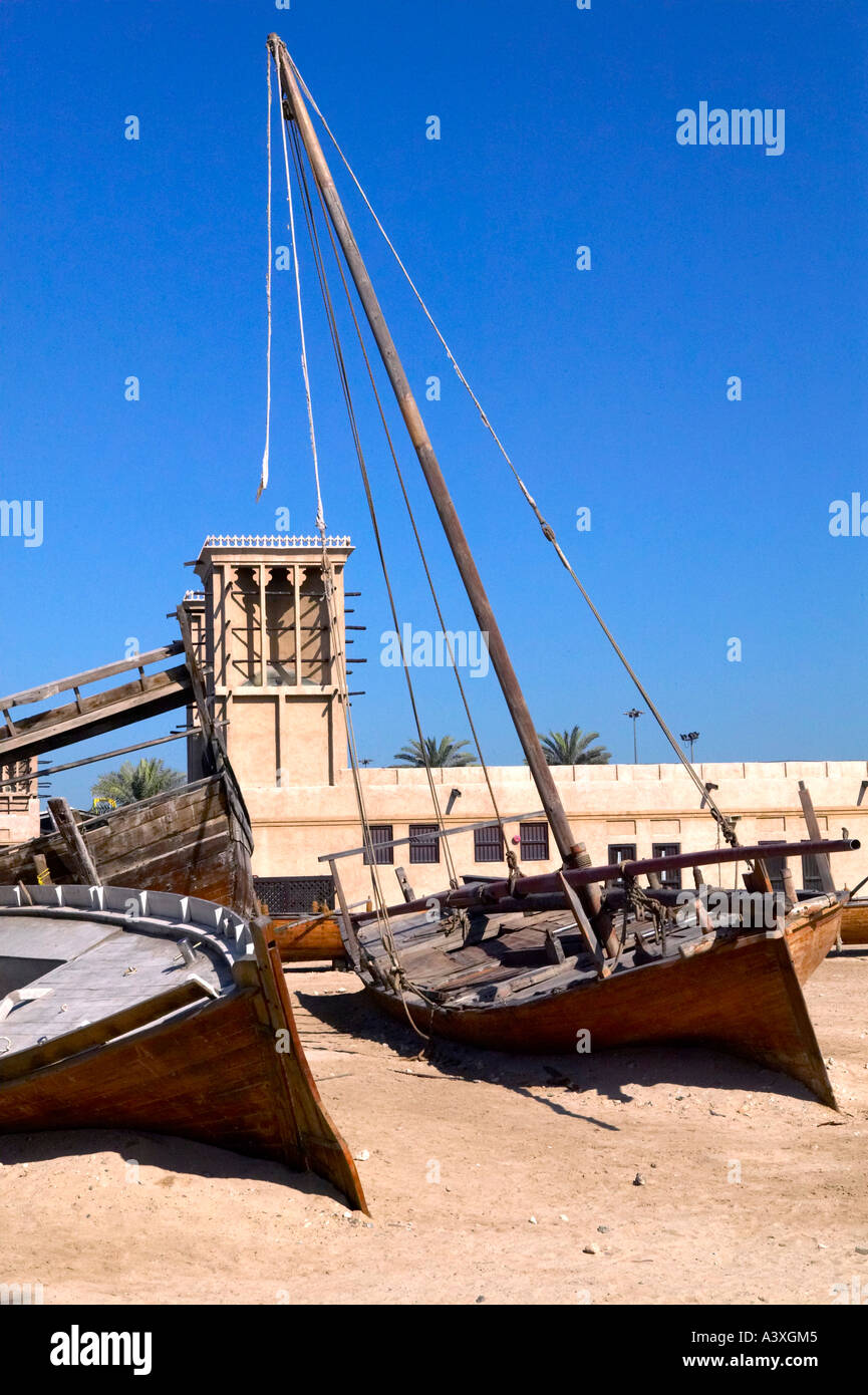 Dubai Shindagha Diving Village Stock Photo - Alamy