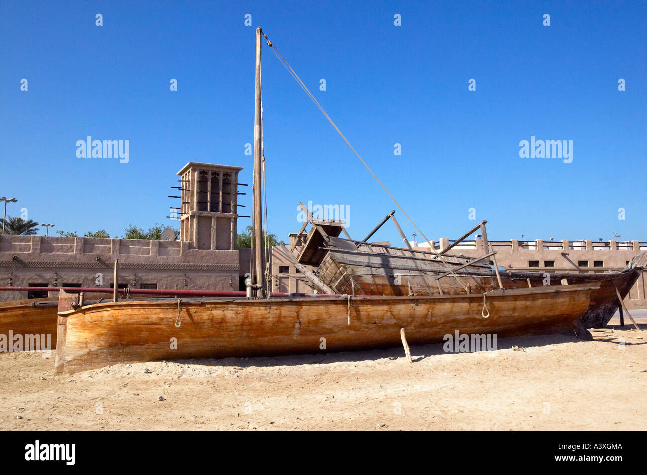 Dubai Shindagha Diving Village Stock Photo - Alamy