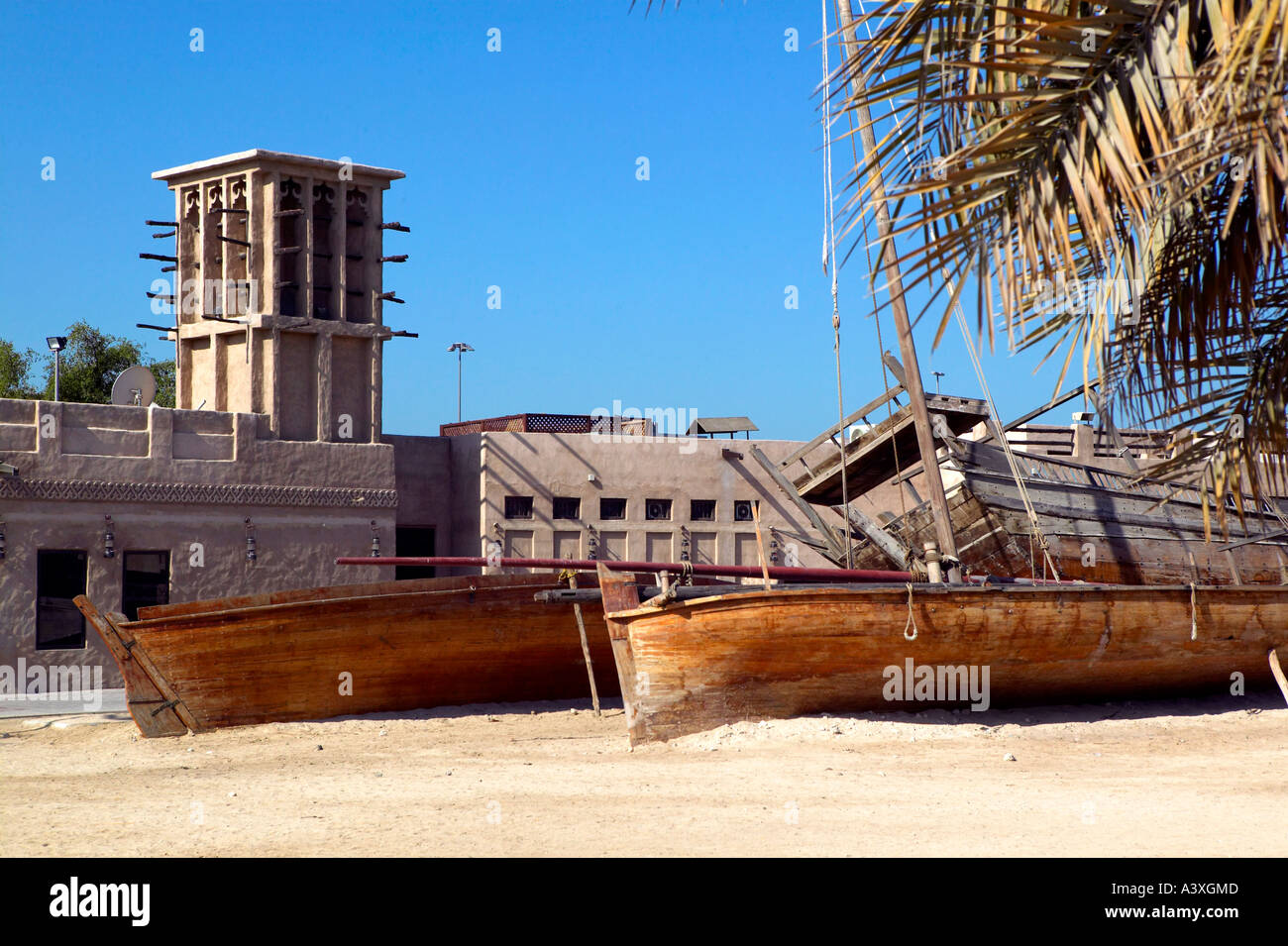 Dubai Shindagha Diving Village Stock Photo - Alamy